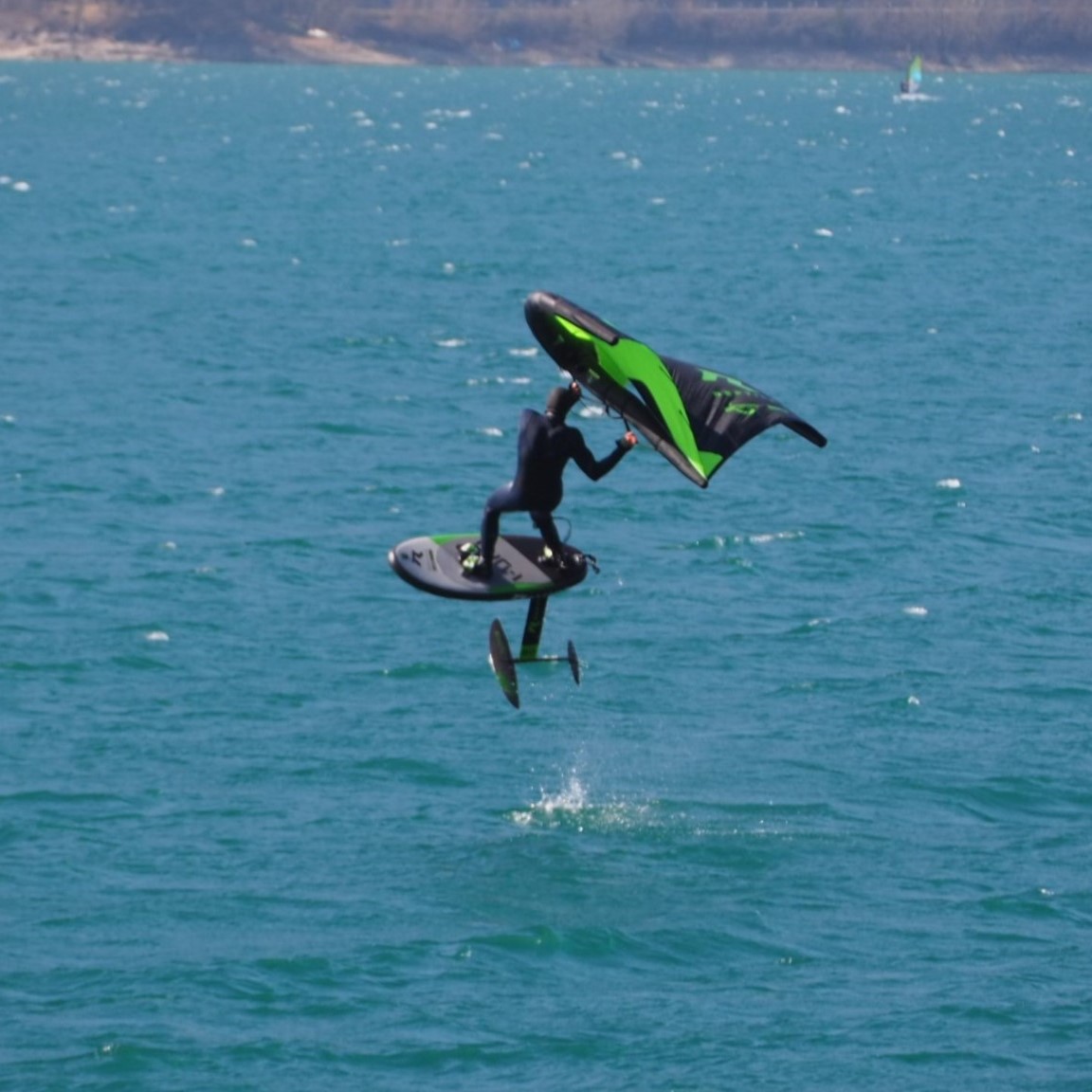 wing foil, water sport future. Reptile wing foil - ReptileSports