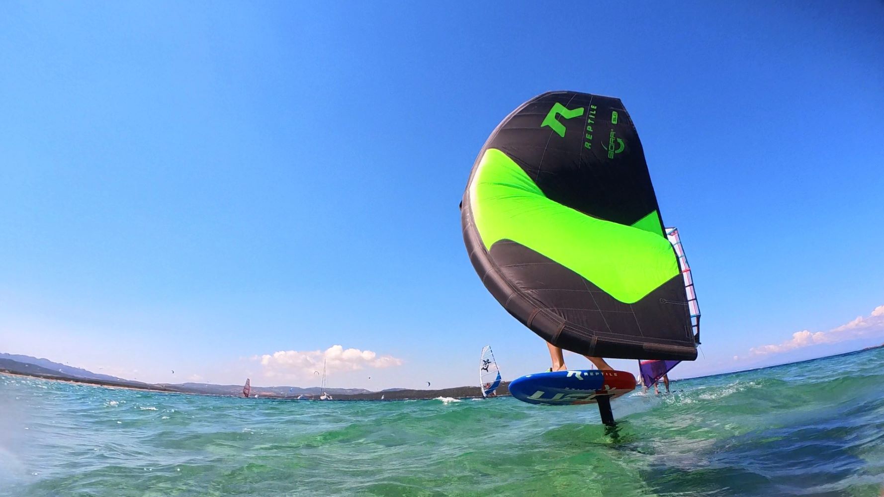 Wing foil, wing foil accessories, wing foil Reptile. The lightest, stable